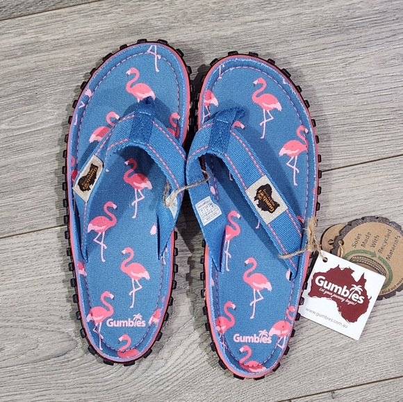 Gumbies | Shoes | Nwt Gumbies Flamingo Flip Flops | Poshmark